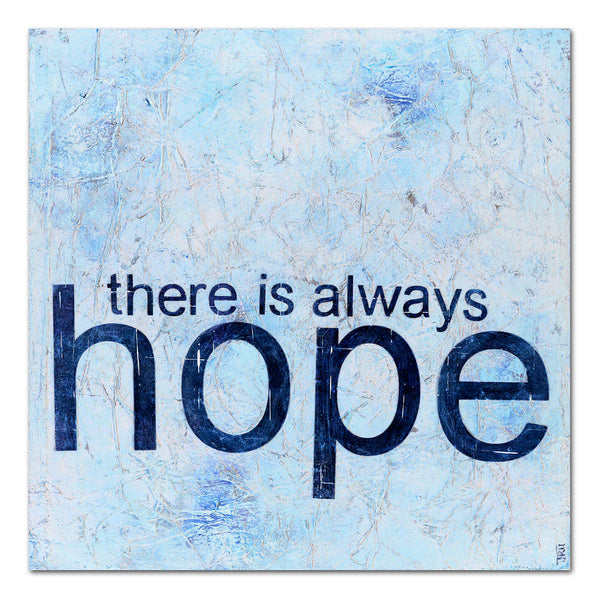 There Is Always Hope | Square Christian Art Print (8x8) – StudioJRU
