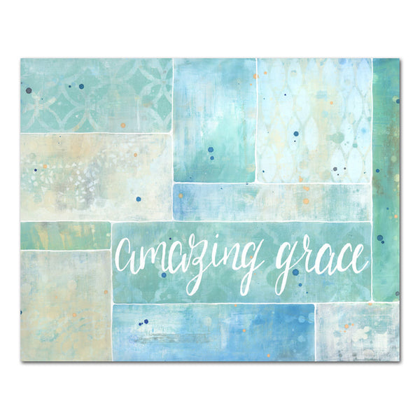 Amazing Grace – Christian Scripture Art Print | StudioJRU 8x10 Wall Decor
